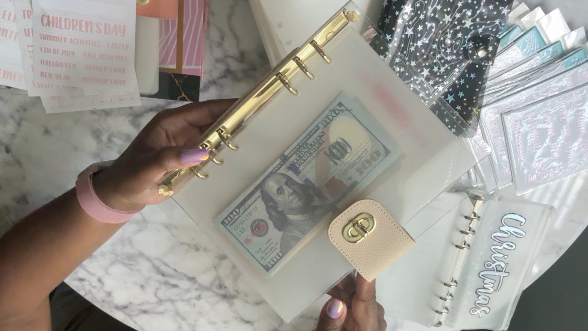 A5 Binder Wallet for Cash Envelopes – Jazzys World