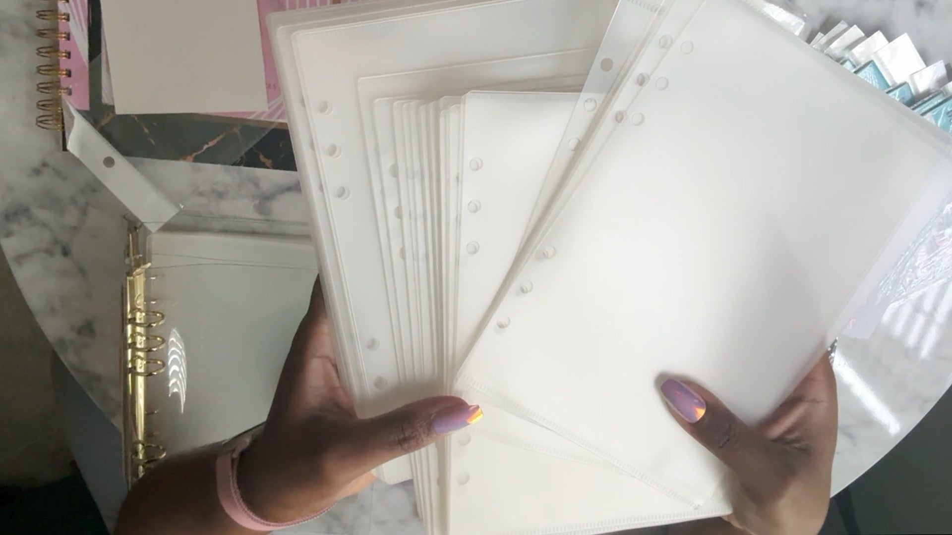 Frosted Zipless Envelopes for Cash Binders – Jazzys World